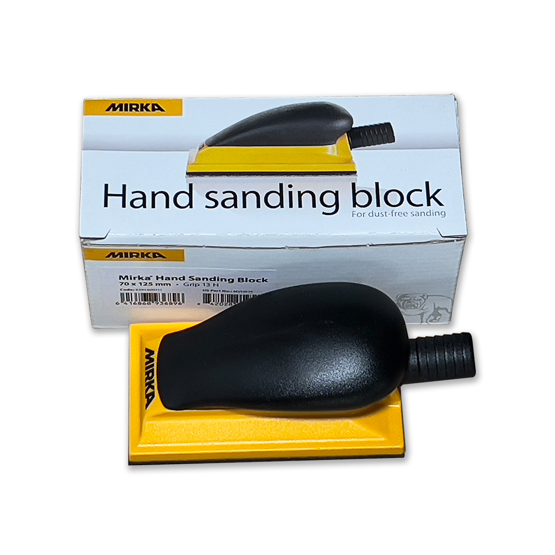 Mirka Hand Sanding Block 70×125มม. Grip 13H – จำหน่ายสีรถยนต์